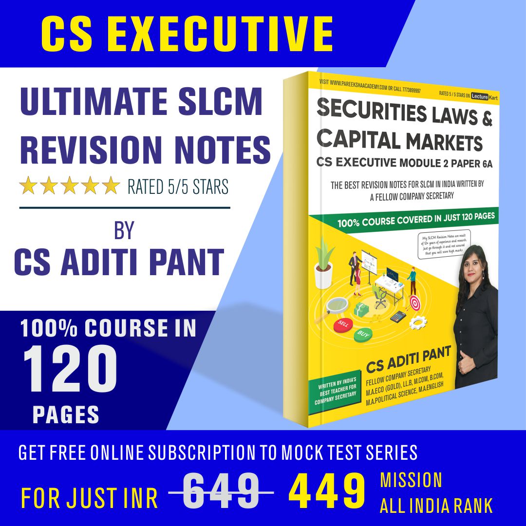 Download ICSI CS Executive New Syllabus 2022 Study Mat PDF